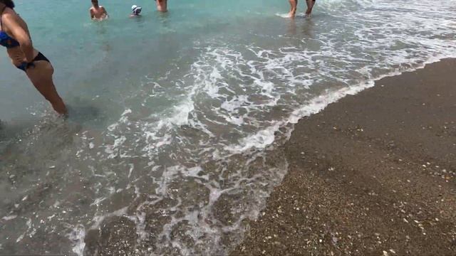 Лазоревское пляж 20 июля 2022 г.