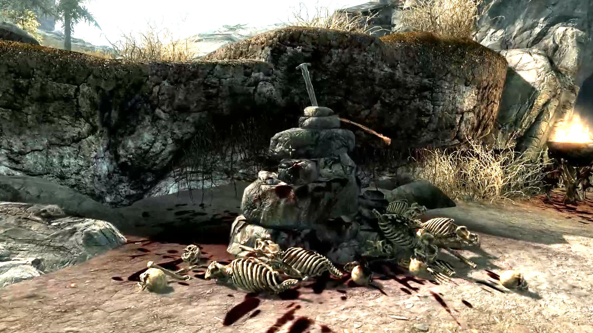 The Elder Scrolls V: Skyrim. Экска́либур - Меч Короля Артура (пасхалка). Прохождение от SAFa