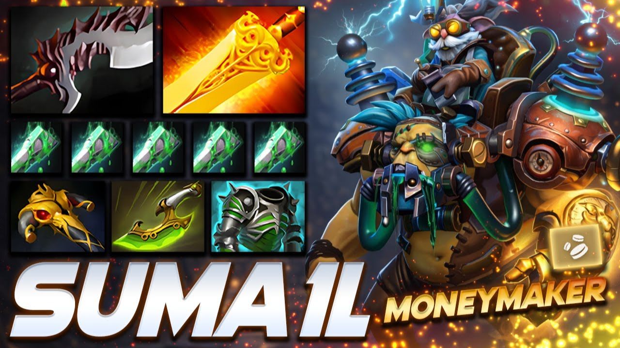 Sumail Alchemist Moneymaker — профессиональный геймплей в Dota 2 [Смотри и учись]