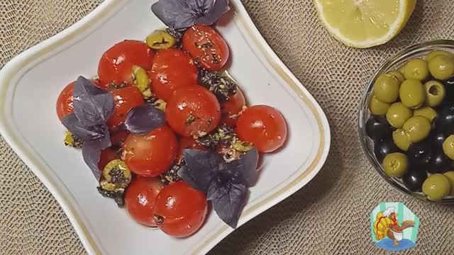 САЛАТ "РАСПЛЮЩЕННЫЙ". ПОСТИМСЯ ВКУСНО.