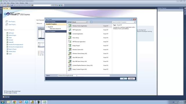 C# Beginners Tutorial - 1 - Introduction and Installing C# 2010