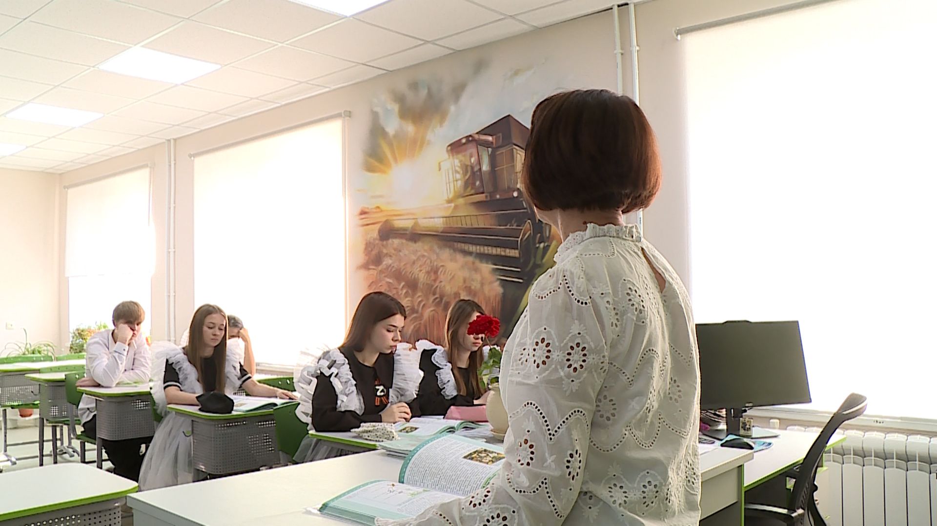 В школе Изобильненского округа открыли Агрокласс