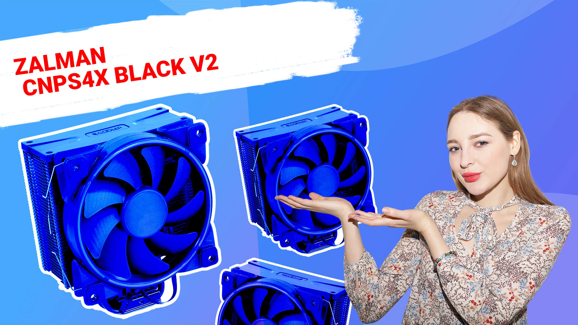 НИКС Компьютерный Супермаркет: видео про Кулер для процессора ZALMAN CNPS4X BLACK V2