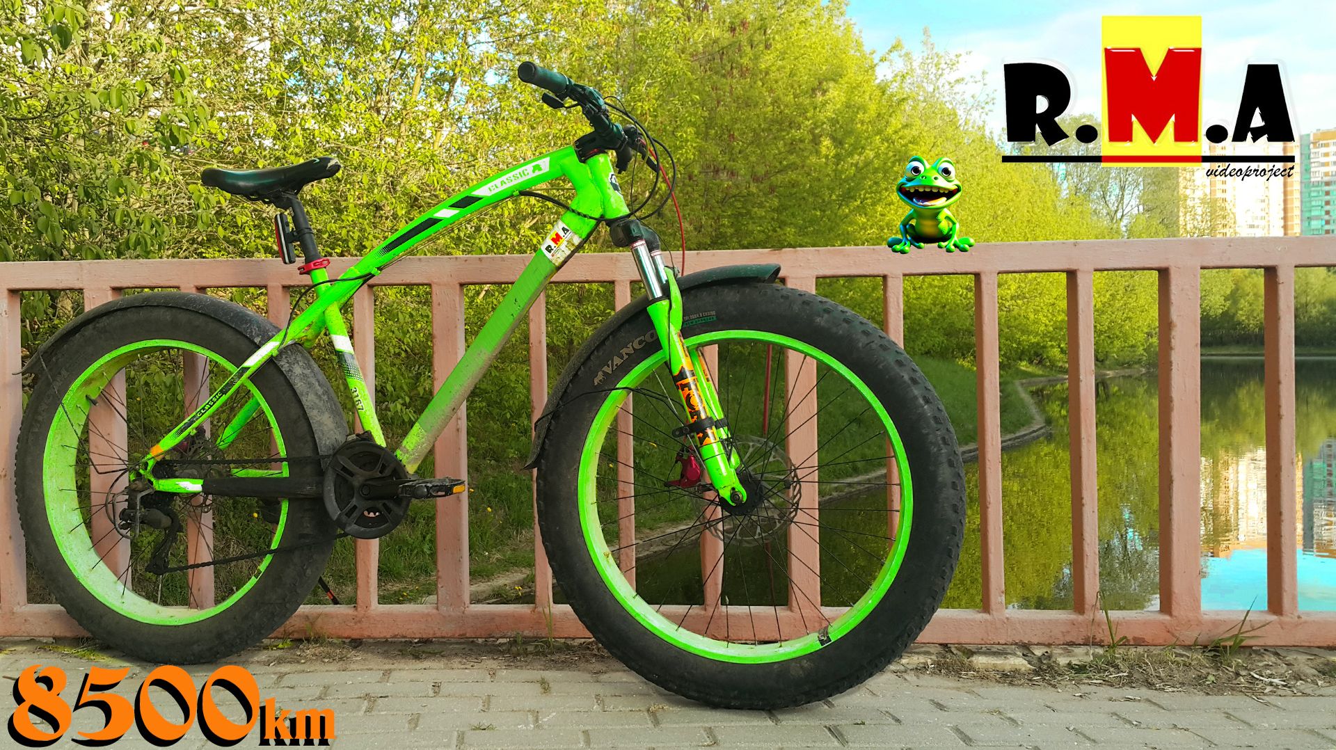 дешёвый FatBike преодолел 8500км, отчёт по эксплуатации - Love Freedom (ЖАБИЧ)