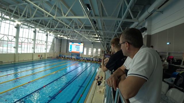 070226 100м спина 2юн Попова 2016 2д 1м50сек Коноваленко К 2014 5д 1м47сек Скворцова 2012 6д 1м50сек