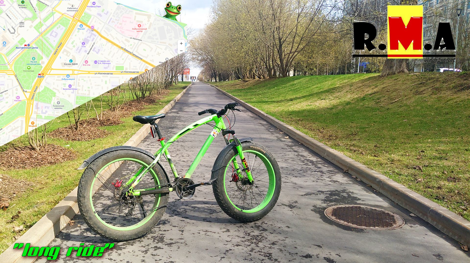 warning long ride - от Воробъёвых гор до ВДНХ