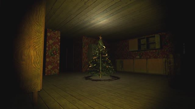 Granny Chapter Two \\  новогодний мод - прохождение через вертолет \\ тёмный режим