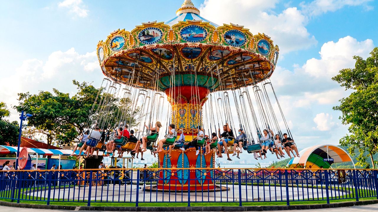 Цепочные карусели | БатутМастер