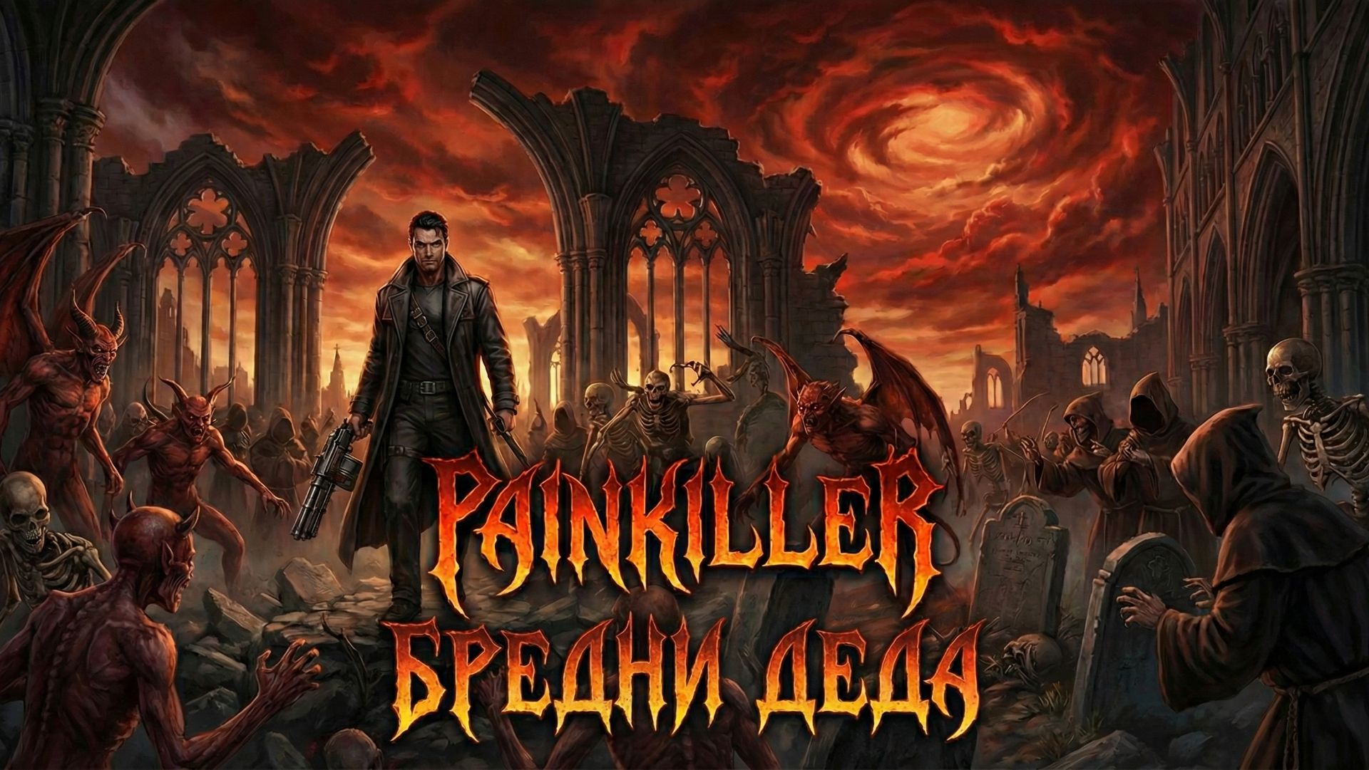 PAINKILLER 2025: Демоны сами себя не упокоят (Прохождение третьей локации)