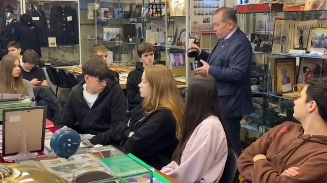 Экскурсия школьников в музей УВД по СЗАО