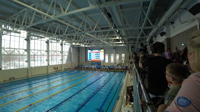 070226 100м спина Фоминцева Екатерина 2011 6д 1м24сек III р-д Трифонихина Уля 2013 8д 1м29с III р-д