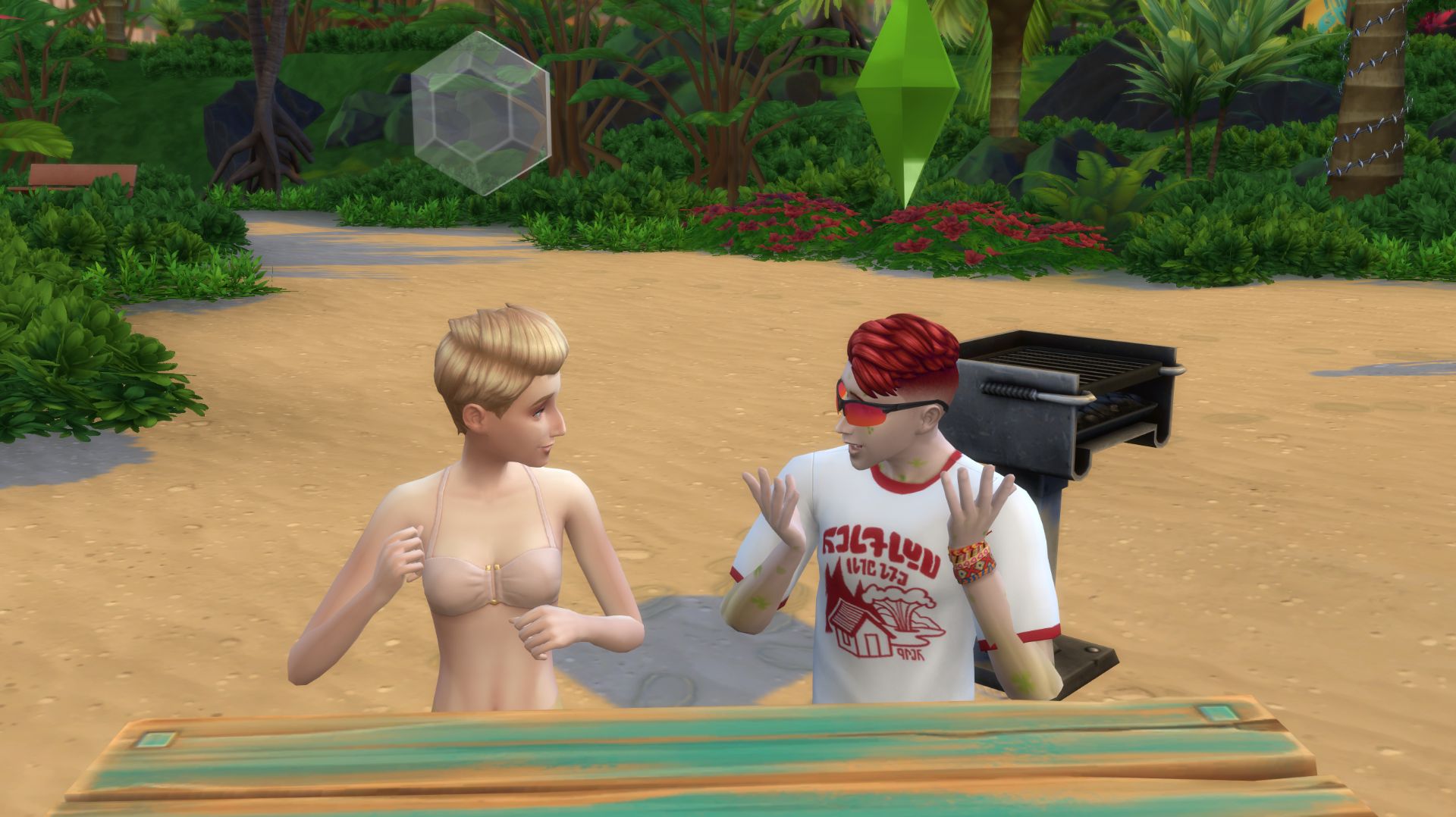 Not So Berry. The Sims 4. Красный №3. Закончили первый семестр на отлично!