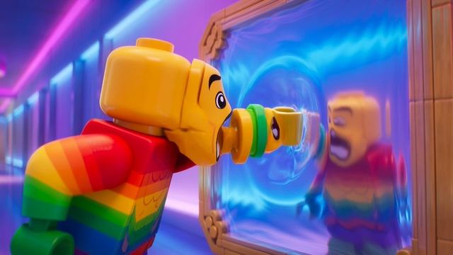 "Когда реальность тянется как жвачка... 🪞🥴"