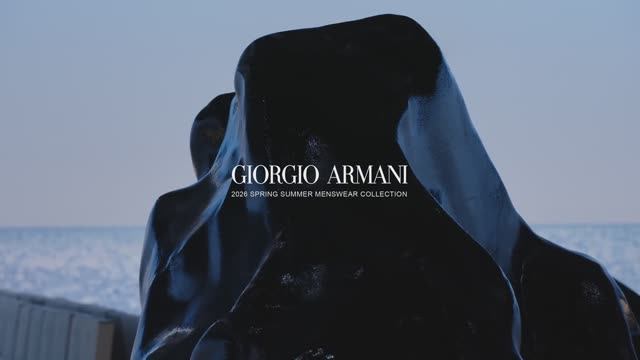 Показ мужской коллекции Giorgio Armani весна-лето 2026