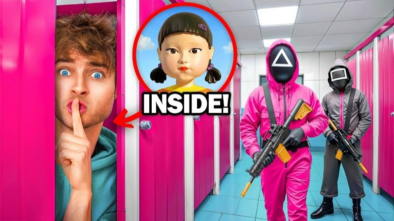 Я создал игру в кальмара в реальной жизни! [Topper Guild]