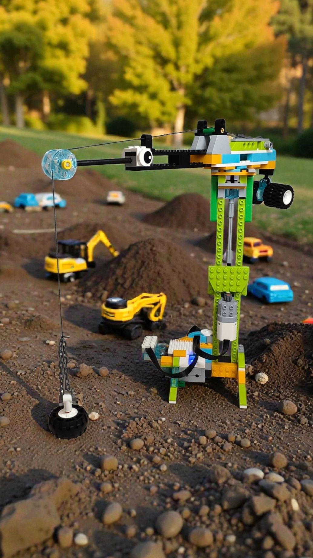 Башенный кран 2. Проект Wedo 2.0