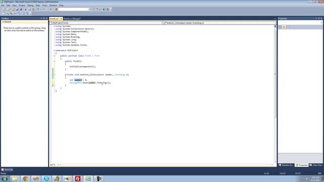 C# Beginners Tutorial - 4 - Variables