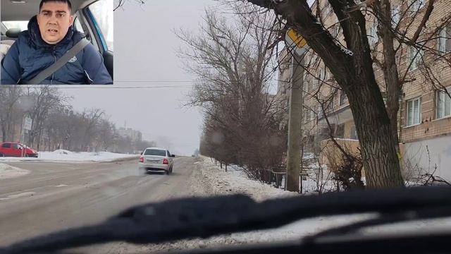 Поездка по экзаменационному маршруту. В роли ученика - автоинструктор Олеся. Часть первая