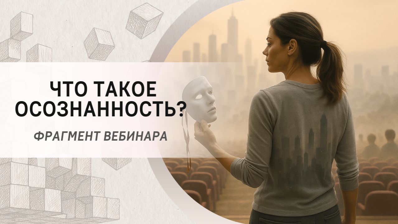 Что такое осознанность? Фрагмент вебинара "Осознанность – главный шаг к управлению реальностью"