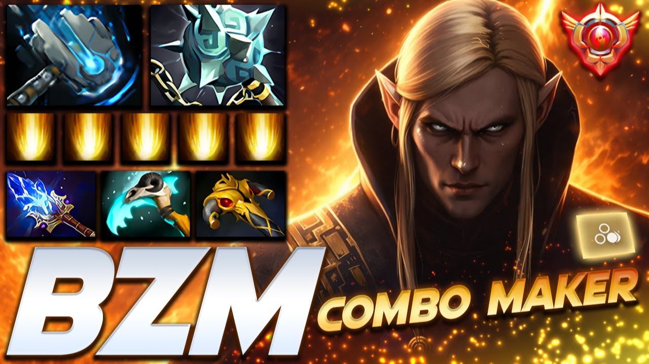 BZM INVOKER COMBO MAKER — профессиональный геймплей в Dota 2 [Смотри и учись]