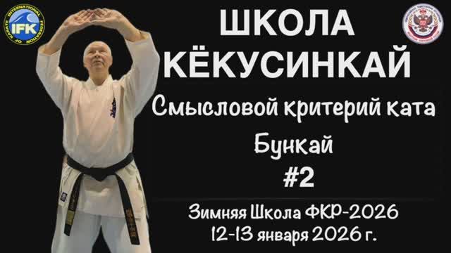 Кёкусинкай / Смысловой критерий ката / Бункай / Сихан Фомин В.П. (2)