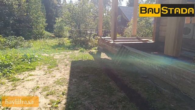 Этап 1: дренаж и ливневая канализация вокруг дома