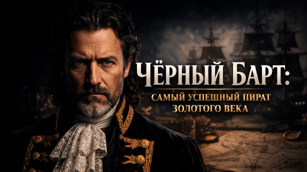 Чёрный Барт: самый успешный пират Золотого века