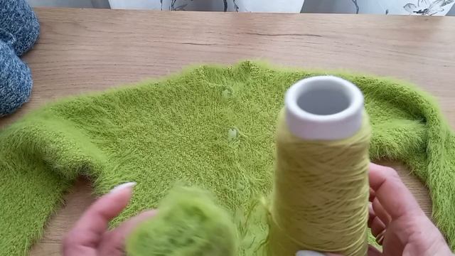 Вязальный эпизод # 6.Готовые работы и новый процесс