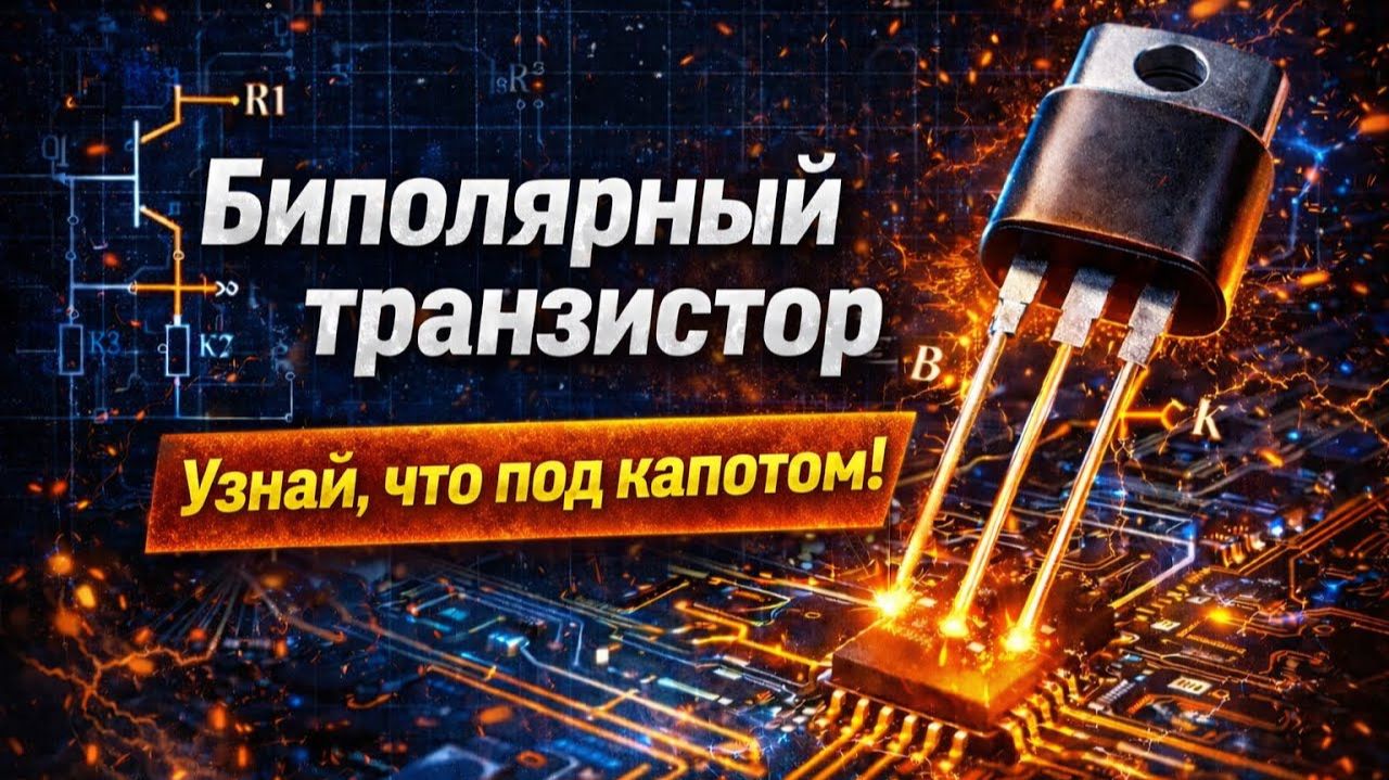 Биполярный транзистор — просто. Если понимать, как
