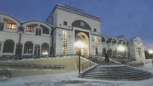 Чебоксары. Железнодорожный вокзал.