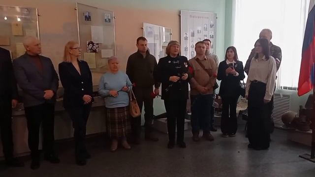 Открытие мемориальной доски Сергею Шаталову