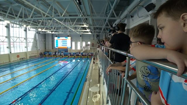 070226 50м брасс Стругов Руслан 2015 1дор 53сек 2юн Артюшенко Кирилл 2013 2дор 53 сек 2юн