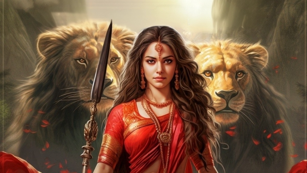 6 день Наваратри - Катьяяни