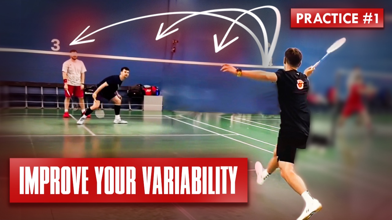 4 Упражнения на Улучшение Вариативности в Бадминтоне для Одиночки / Николай Матазов и Виталий Дуркин