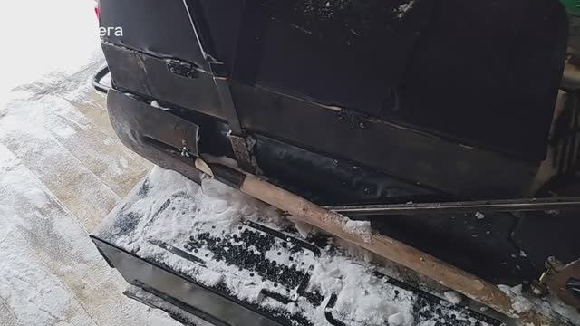 КАК ЗАКРЕПИТЬ ЛОПАТУ НА СНЕГОХОД БУРАН? 26.01.26