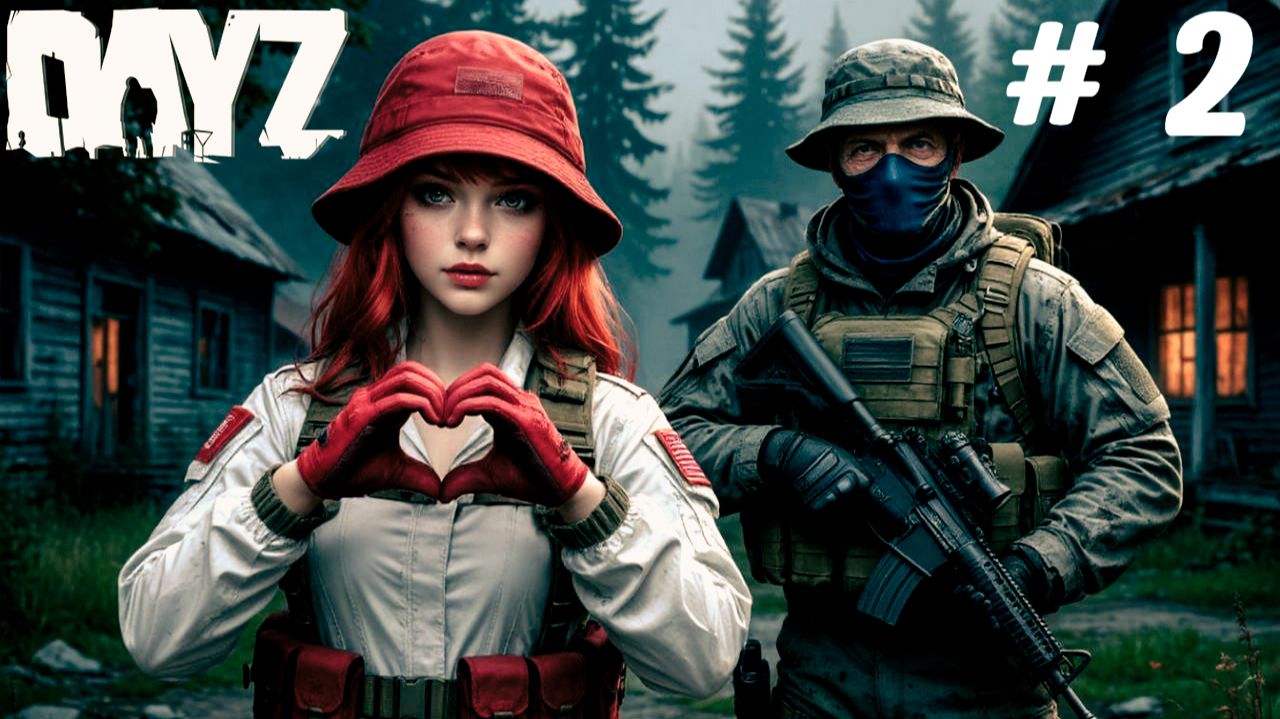 DayZ: Дед + рыжая = хаос и романтика 💥❤️👴👵