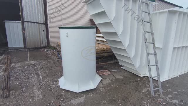 ✅Недорогой кессон Титан Мини - www.titan-plast.ru ✅ ОБЗОР кессона для обустройства скважины на воду