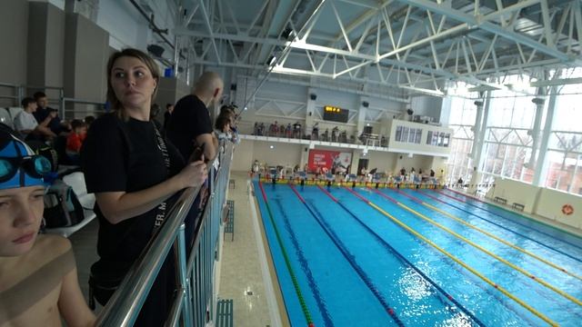 070226 100м спина Третьяков Ефим 2011 3дор 1м33сек 1юн Косачёв Сергей 2014 1дор 1м38сек 2юн