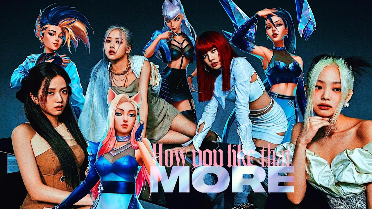 K_DA X BLACKPINK - MORE X HOW YOU LIKE THAT (W_ MADISON BEER, (G)I-DLE & MORE) [MASHUP]