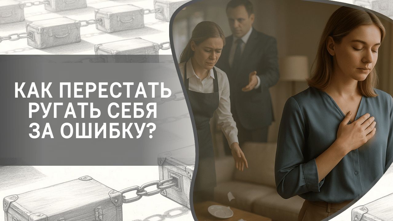 Как перестать ругать себя за ошибку?
