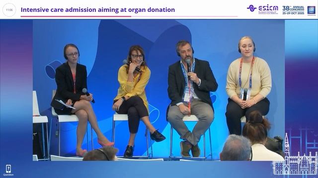 Debate - Intensive Care admission aiming at organ donation