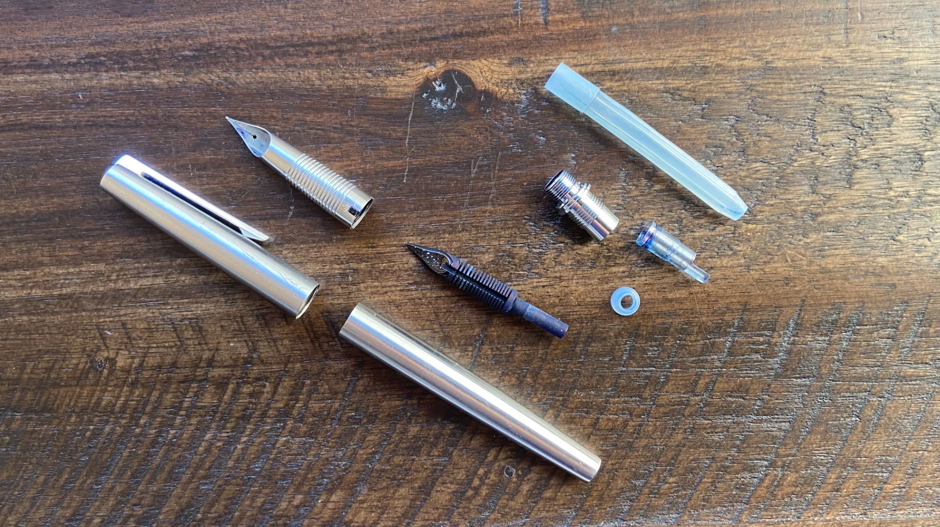 Как разобрать перьевую ручку Pilot Murex