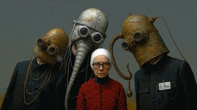 AI Music Video - House Of The Bizarre  - 4K-(2160p30)