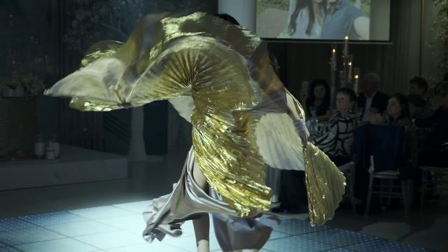 Восточный танец с крыльями. Танцовщица Лия 🌞.