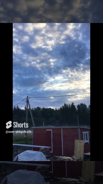 Ленинградская область. Хвойное. 16.08.2024. Погода. Раннее утро