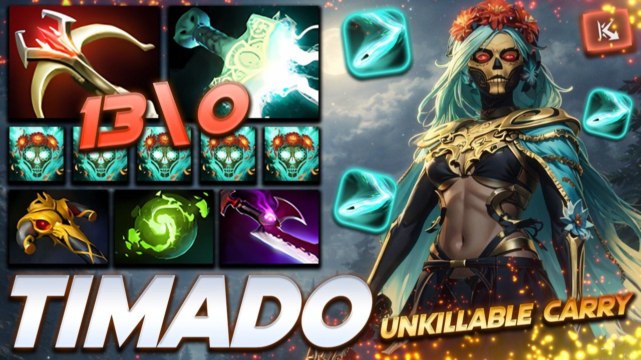 Timado Muerta — профессиональный геймплей в Dota 2 [Смотри и учись]