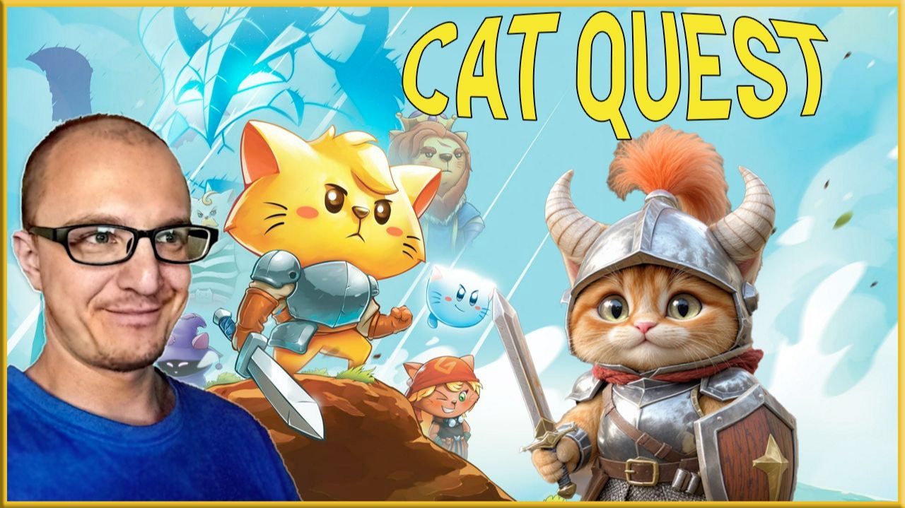 КОТ ВАСЬКА ИДЁТ В БОЙ - CAT QUEST #1