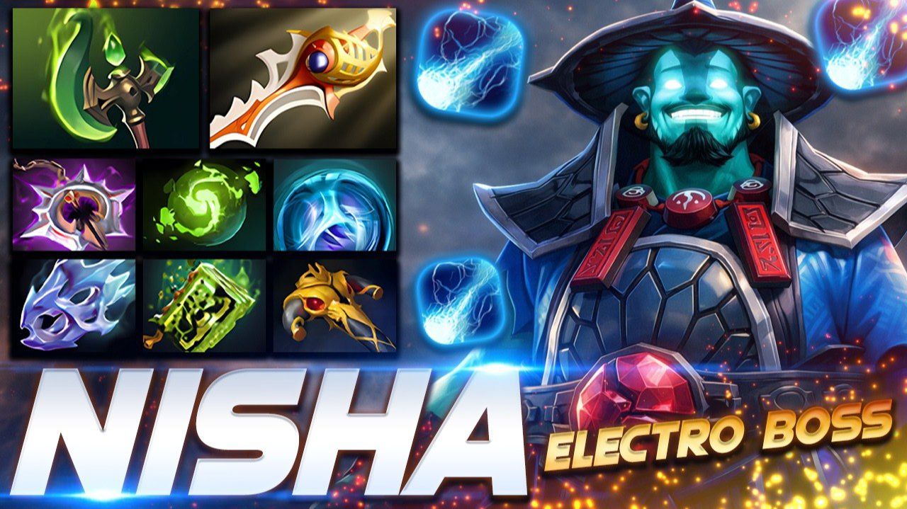 Nisha Storm Spirit Electro God — профессиональный геймплей в Dota 2 [Смотри и учись]