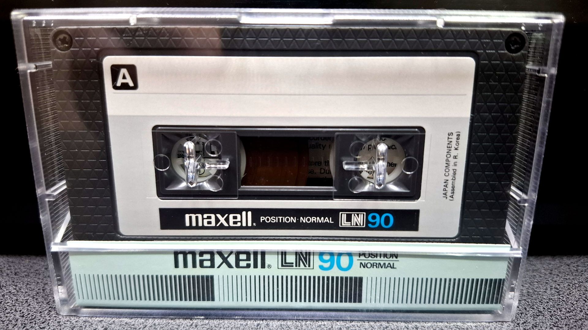 Распаковка, тест и запись MAXELL LN (1980)
