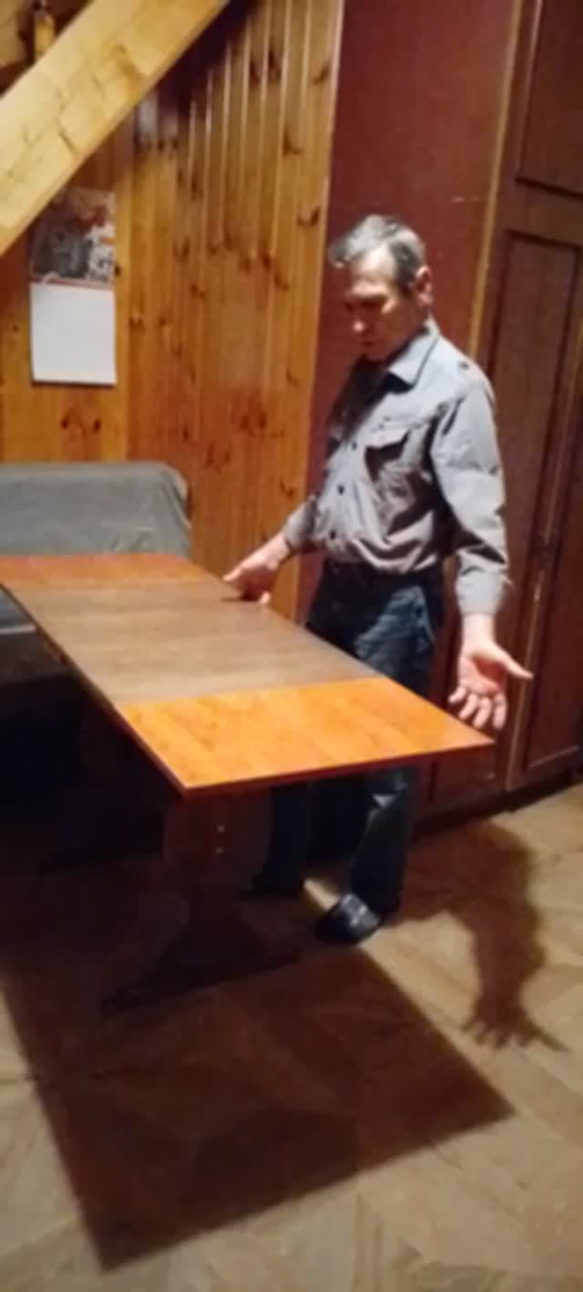 Сделаем раздвижной стол своими руками